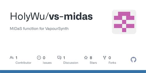 Github Holywuvs Midas Midas Function For Vapoursynth