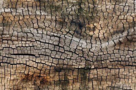 Premium Photo Seamless Tree Trunk Texture Ai Generative