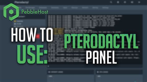 pebblehost knowledgebase how to setup your servers on pterodactyl
