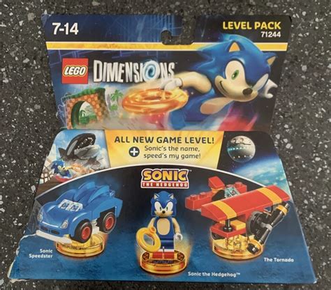 Lego Dimensions 71244 Sonic The Hedgehog Level Pack In Mint Condition