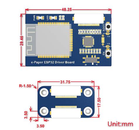 WiFi And Bluetooth E Paper Driver Board ESP32 Wireless