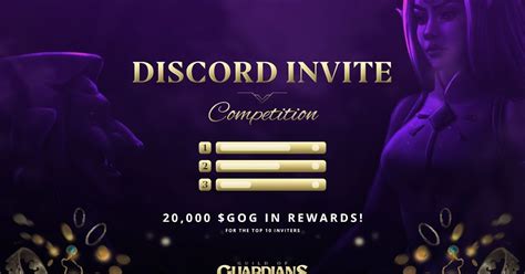 Guild Of Guardians Discord Invite Competition
