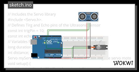 Radar Wokwi Esp32 Stm32 Arduino Simulator