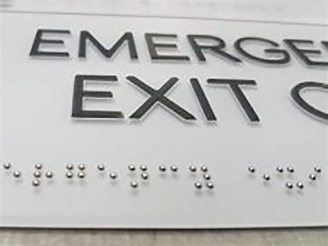 ADA Signage SpeedPro Westwood