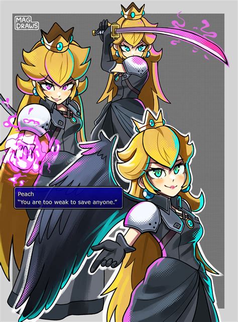 Princess Peach Strikers Charged