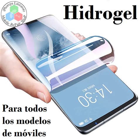 Protector De Pantalla Hidrogel Para Todo Los Modelos De Moviles Montaje