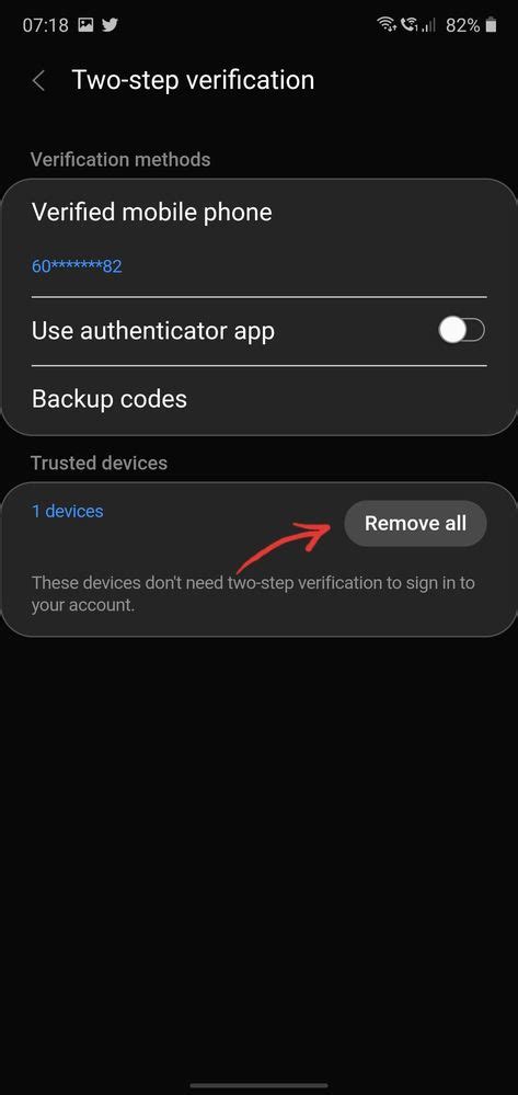 Turn Off Samsung Two Step Verification Samsung Members