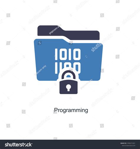 Programming Coding Icon Concept Stock Vector Royalty Free 1998371831
