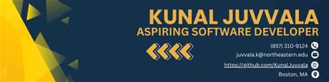 Kunal Juvvala Northeastern University Masters In Cs Ex Internaccenture Java Developer