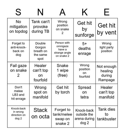 P8s Part 1 Meme Card Bingo Card