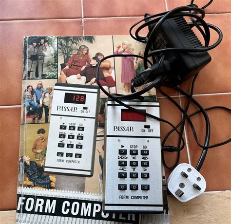 Passap Electronic Knitting Machine Duomatic 80 Form Computer Leads