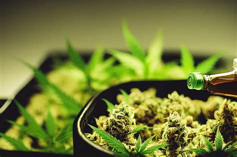 Premium Photo Medicinal Cannabis Growing For Cbd Oil Extraction Hemp