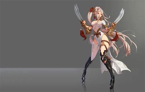 wallpaper the game anime fantasy art assassin character b b