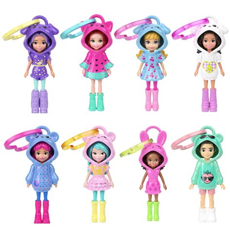 Polly Pocket 3 Inch Dolls With Keychain And Fashion Accessories 2026