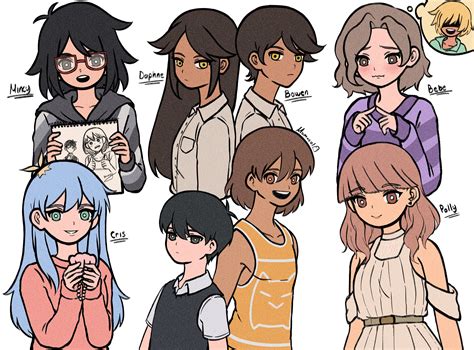 Sunny Kel Kel Mikhael Polly And 5 More Omori Drawn By Mumucol