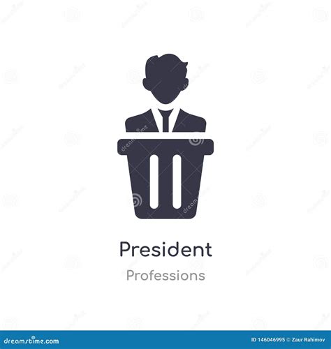 Professions Editable Line Icons 100 Vector Set Collection Professions Black Outline