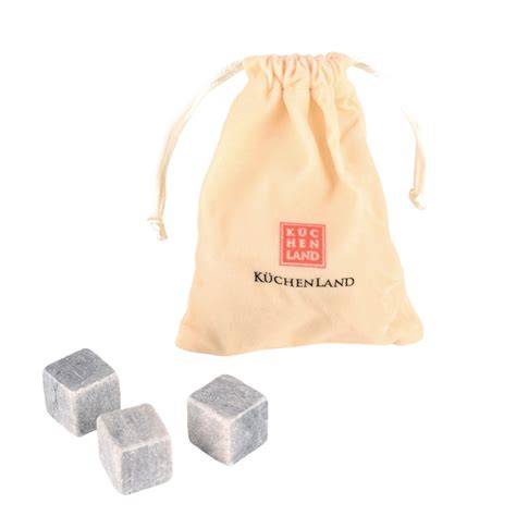 Набор кубиков для охлаждения напитков, 16 пр, с щипцами, стеатит/сталь ...