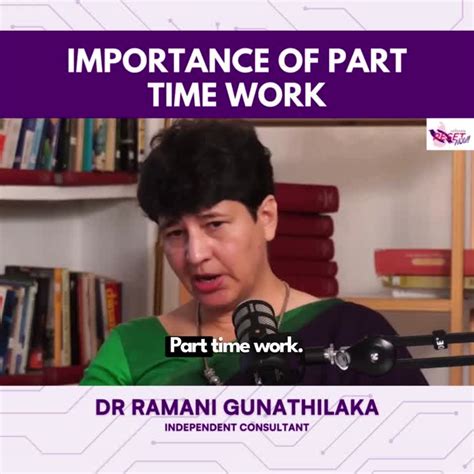 Video Thathsarani Siriwardana On Linkedin Importance Of Part Time Work