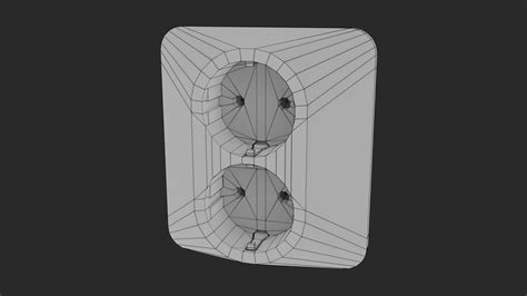 Electrical Socket 3d Model 5 3ds Fbx Obj Blend Free3d