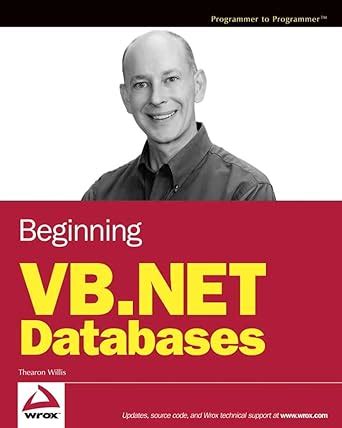 Beginning VB NET Databases Computer Science Books Amazon