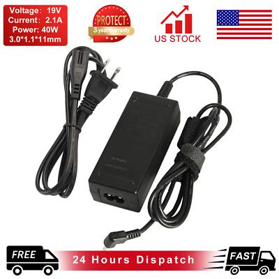 Charger For Samsung Ultrabook Np900x3a B01ub 19v 21a 40w Laptop