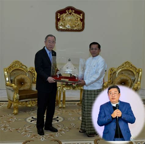 မစ္စတာဘန်ကီမွန်း၏ မြန်မာခရီးစဉ်အတွင်း နစကဥက္ကဋ္ဌနှင့် အဖွဲ့ဝင်များကို တ