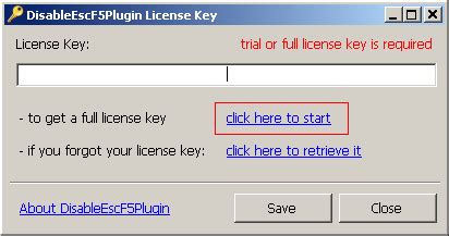 EncompDEV Products DisableEscF Plugin EncompDEV Products DisableEscF Plugin