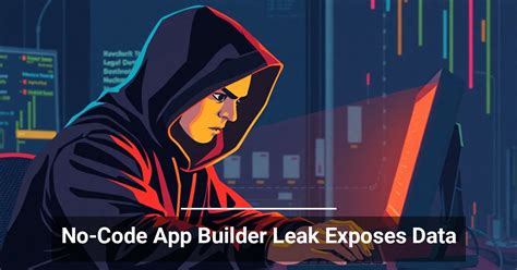 No Code App Builder Leak Exposes Data Arcsource