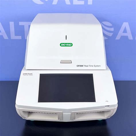 bio rad cfx96 touch real time pcr system including c1000 thermal