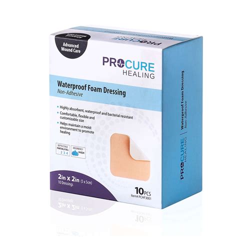 Waterproof Foam Dressing Non Adhesive Procure Products