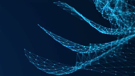 추상적인 디지털 연결 점 기술 배경 네트워크 연결 구조입니다 플렉서스 효과 3d 렌더링 0명에 대한 스톡 사진 및 기타 이미지 Istock