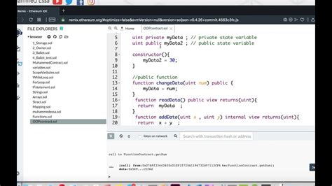 26 ethereum solidity oop class and object object oriented programming