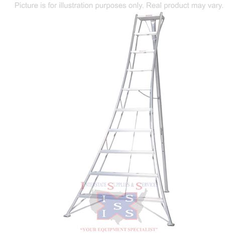 10 Tripod Orchard Aluminium Ladder Interstate Supplies And Services