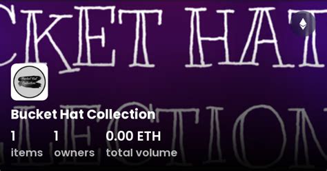 bucket hat collection collection opensea