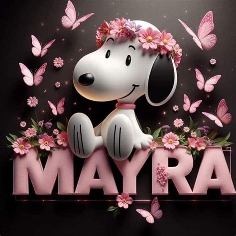 Mi Nombre Personalizado Nombres Snoopy Rosa Tierna 3d