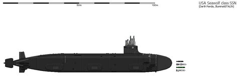 Seawolf Class Submarine By Illuminatistalin On Deviantart