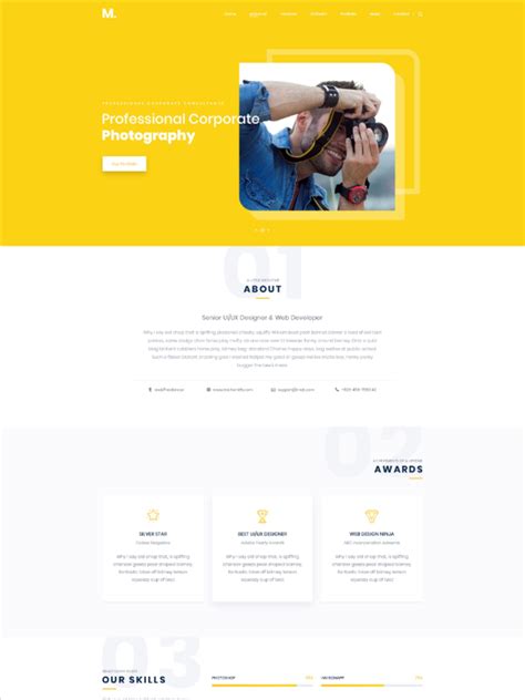 Mak Personal Portfolio Resume Wordpress Theme Artofit
