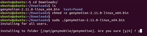 How To Install Genymotion Android Emulator On Ubuntu