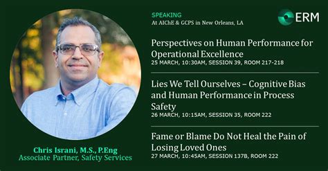 Chris Israni M S P Eng On Linkedin Processsafety Erm