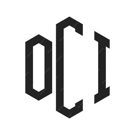 Premium Vector Oci Logo Design Initial Letter Oci Monogram Logo Using Hexagon Shape Premium Vector Oci Logo Design Initial Letter Oci Monogram Logo Using Hexagon Shape