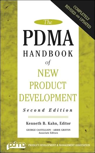 the pdma handbook of new product development second edition kahn
