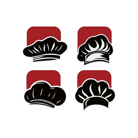 Set Of Chef Hat Logo Design Illustration 50829922 Vector Art At Vecteezy