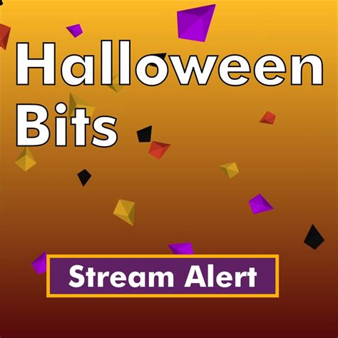 Halloween Cheer Alert Overlay For Twitch Stream Animated Full Screen