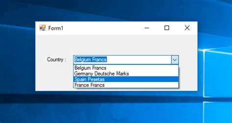 How Populate Data In A Combobox Using Xml File And C Sourcecodester