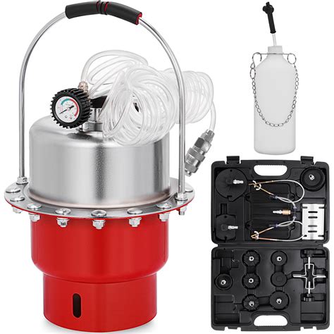 Vevor Pneumatic Air Pressure Brake Bleeder Kit Portable Tool Fluid Extractor Pro Vevor Au