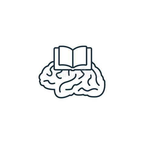 Intellectual Icon Monochrome Simple Sign From Performance Collection Stock Vector