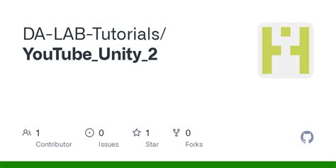 Youtubeunity2mapcs At Main · Da Lab Tutorialsyoutubeunity2 · Github
