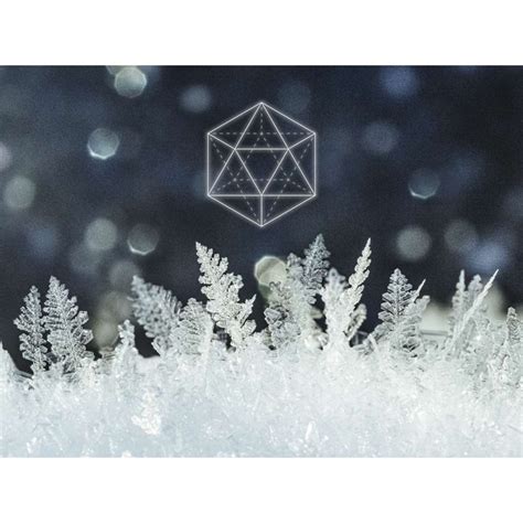 Eiskristalle Und Ikosaeder Faszination Der Geometrie In Der Natur Wandalas De