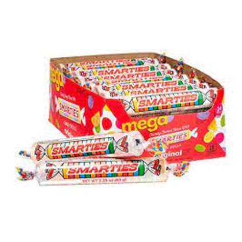 Smarties Mega 225 Ounce 24 Count Long Island Candy Factory