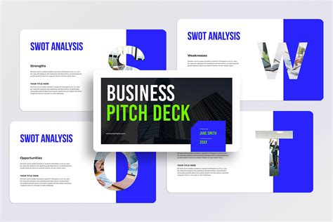 Pitch Deck Presentation Template 22 Modern Unique Design Graphypix Llc
